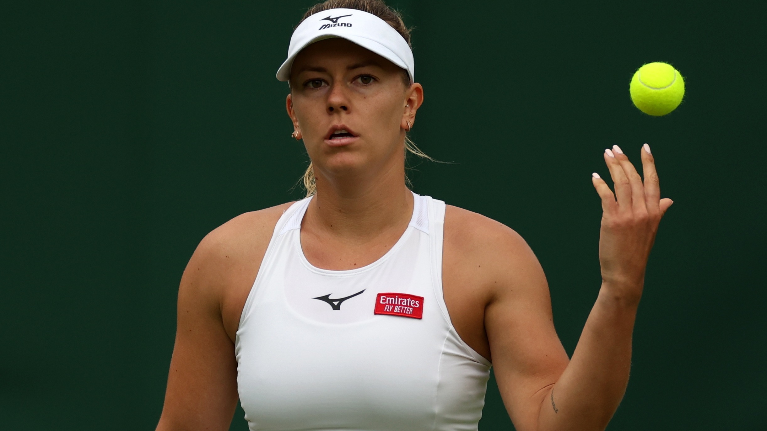 Gálfi Dalma magabiztos sikerrel jutott a második fordulóba Wimbledonban ...