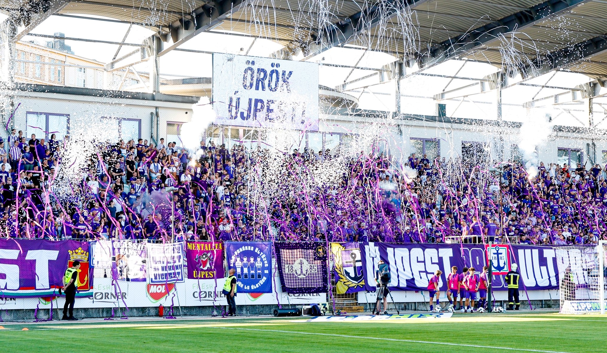 Megszólalt a MOL az Újpest új stadionjának lehetséges helyéről | M4 Sport