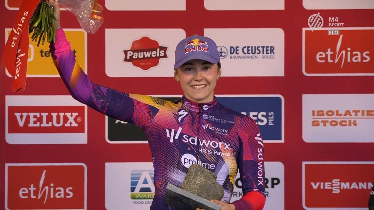 Videó: Vas Blanka remek versenyzéssel futamgyőztes a terepkerékpár vk ...