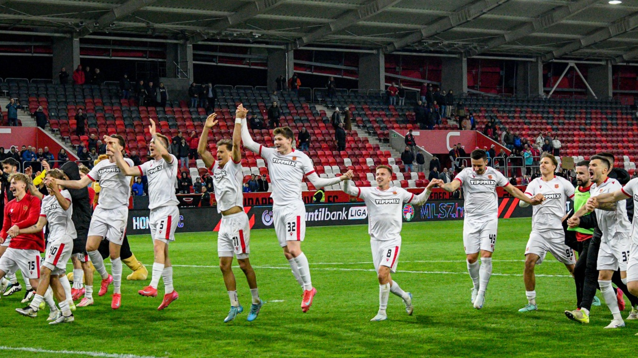 Sorozatban harmadik győzelmét aratta a Honvéd | M4 Sport
