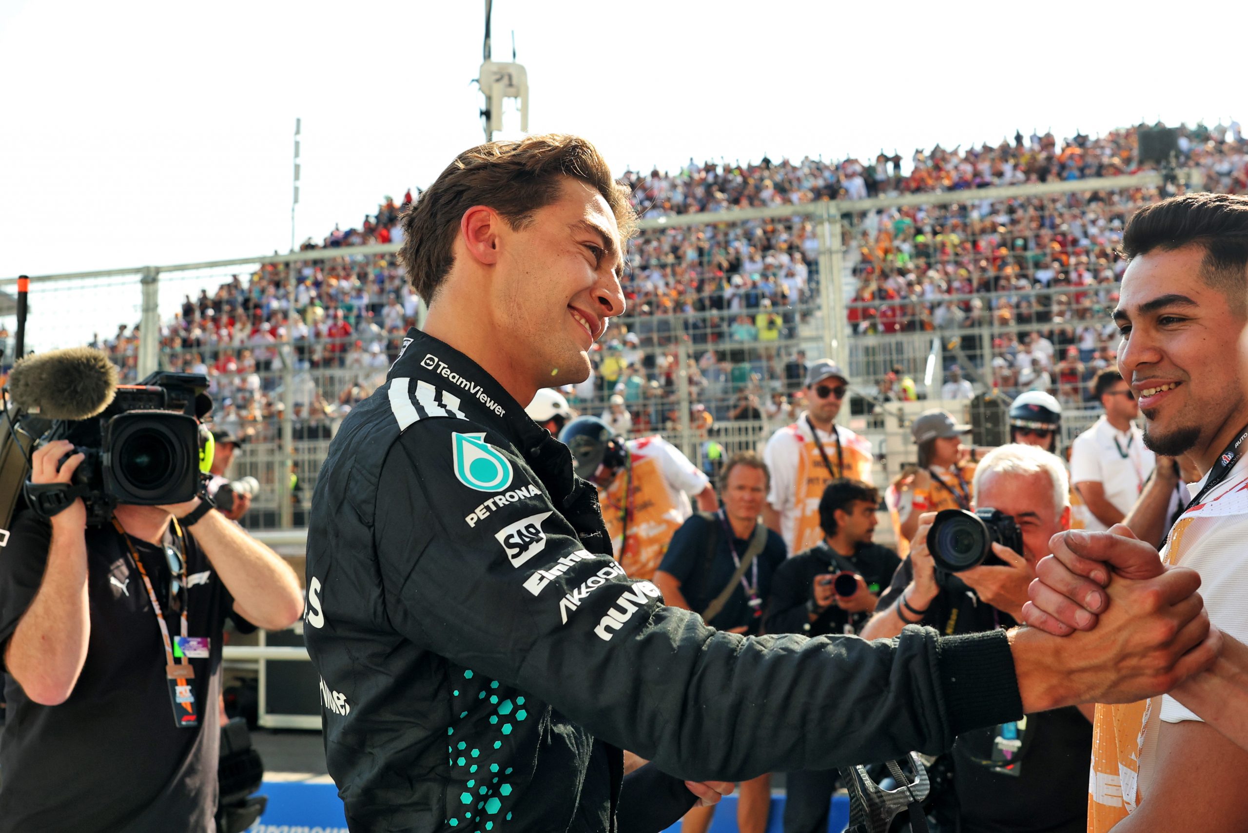 Olyasmit érzett Russell a különleges pole-köre után, amit még sosem | M4 Sport