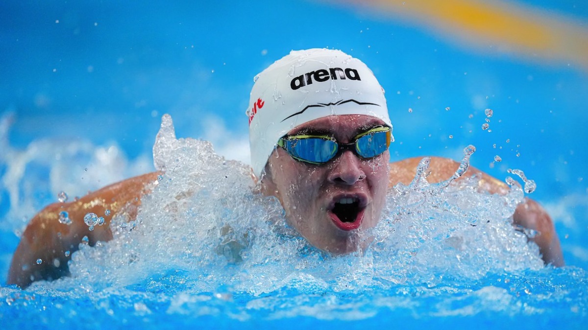 Antal Dávid ezüstérmes 200 pillangón a junior úszó világbajnokságon ...