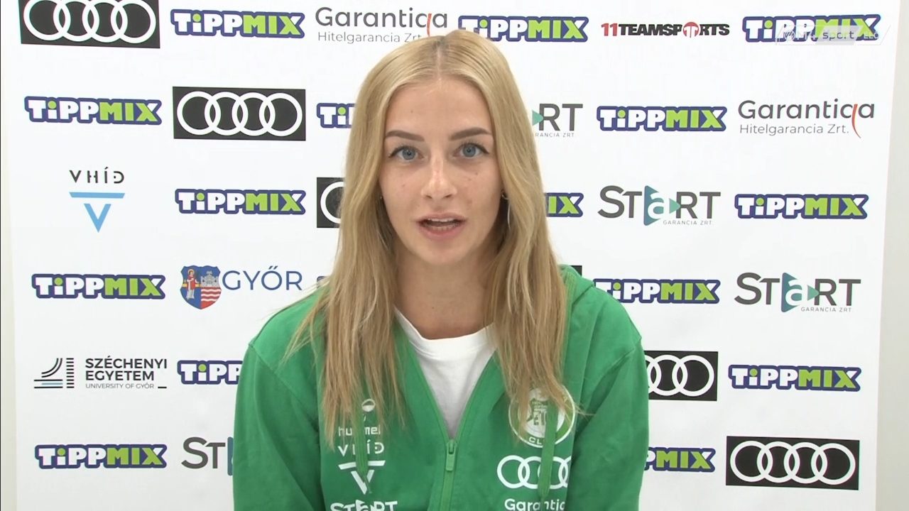 Fodor Csenge a Fradi kiütéséről: Csak az volt a cél, hogy győzzünk ...