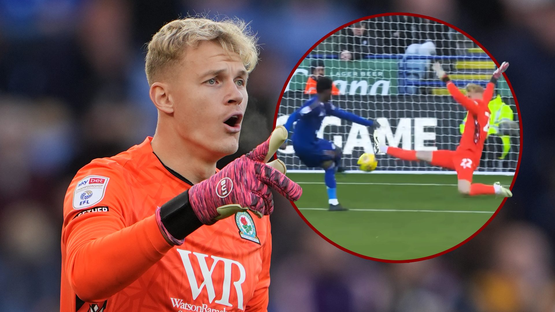 Videó: Tóth Balázs földöntúli bravúrral hárított a Blackburnben | M4 Sport